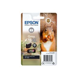 Original Epson Expression Photo HD XP-15000 (C13T04F64010 / 478XL) Druckerpatrone Grau