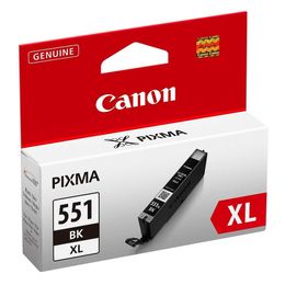 Original Canon Pixma MG 6300 Series (6443B001 / CLI-551BKXL) Druckerpatrone Schwarz