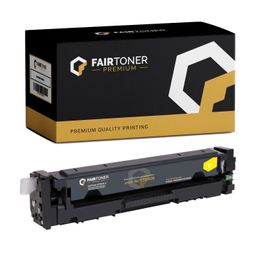 FairToner Premium Kompatibel f&uuml;r HP Color LaserJet Pro MFP M 277 n (CF402X / 201X) Toner Gelb