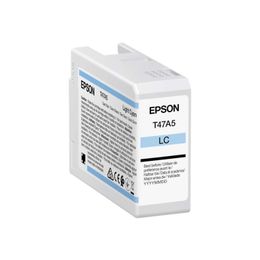 Original Epson SureColor SC-P 900 (C13T47A500 / T47A5) Druckerpatrone Hell Cyan