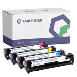 FairToner 4er Multipack Set kompatibel f&uuml;r HP W2030A-W2033A Color LaserJet Pro MFP M 478 f Toner