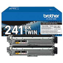Original Set 2 Toner Brother TN-241BKTWIN bk