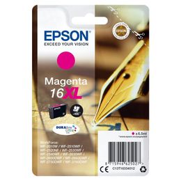 Original Epson WorkForce WF-2660 DWF (C13T16334012 / 16XL) Druckerpatrone Magenta