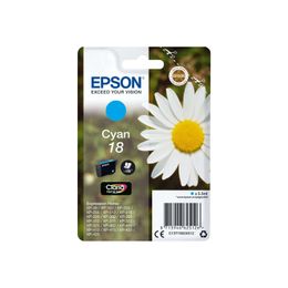 Original Epson Expression Home XP-322 (C13T18024012 / 18) Druckerpatrone Cyan
