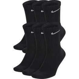 Nike Sportsocken 'Everyday Cushioned' Herren Gr&ouml;&szlig;e 38/42 schwarz / wei&szlig;