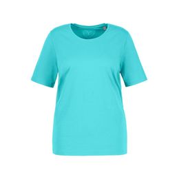 Ulla Popken T-Shirt Damen Gr&ouml;&szlig;e 7XL/8XL t&uuml;rkis