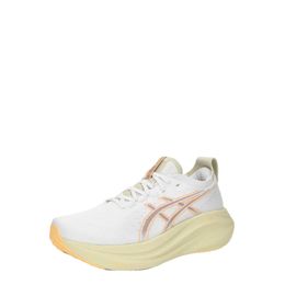 asics Laufschuh 'GEL-NIMBUS 27' Herren Größe 45/45.5 dunkelbeige / hellgelb / hellorange / weiß