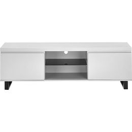 Lowboard MCA furniture "AUSTIN Lowboard", weiß (modern weiß), B:166cm H:54cm T:40cm, Holzwerkstoff, Sideboards, Türen mit Dämpfung