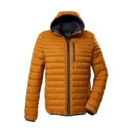 G.I.G.A. by Killtec Steppjacke "GW 28 MN QLTD JCKT", Damen, Gr. L, orange, Obermaterial: 100% Polyester;Futter: 100% Polyester;F&uuml;llung: 100% Polyester, G.I.G.A. DX BY KILLTEC, Jacken Steppjacke, Leichte Herrenjacke, wasserabweisend, atmungsaktiv, PFAS-frei