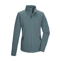 Killtec Damen Strickjacke "KOW 2 WMN FLX JCKT"graublau, Gr. 46, Obermaterial: 95% Polyester, 5% Elasthan, Strickjacken, Damen Powerstretchjacke mit