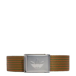 adidas originals G&uuml;rtel 'Belt' Herren Gr&ouml;&szlig;e 75/95 oliv / dunkelgr&uuml;n / orange