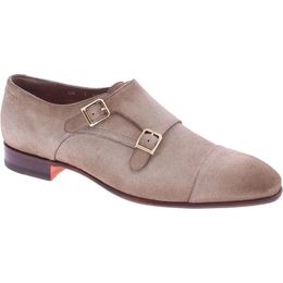 Santoni Monk Taupe - Gr. UK_8_5 - in Beige