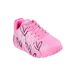 Skechers Sneakers Low UNO LITE - METALLIC LOVE in rosa | Gr.: 38
