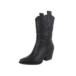 Ital-Design High Heel in Schwarz | Gr.: 40