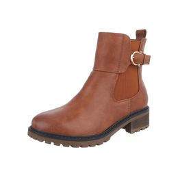 Ital-Design High Heel in Camel | Gr.: 36