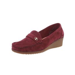 Ital-Design Halbschuh in Weinrot | Gr.: 38