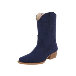 Ital-Design High Heel in Dunkelblau | Gr.: 39