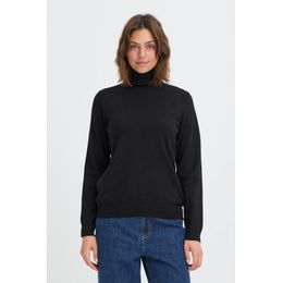 oxmo Rollkragenpullover OXBmmnora in Schwarz | Gr.: L