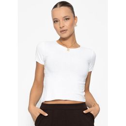 SASSYCLASSY Crop-Shirt in Wei&szlig; | Gr.: S