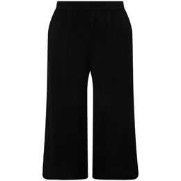 Ulla Popken Culotte in schwarz | Gr.: 46 - Normalgröße