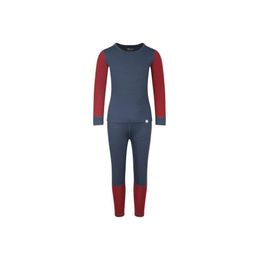 Trollkids Unterwäsche-Set Merino in carmin red | Gr.: 128