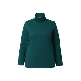 Ulla Popken Shirt in smaragdgrün | Gr.: 42-44