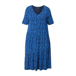 Ulla Popken Midikleid in pfauenblau | Gr.: 54-56