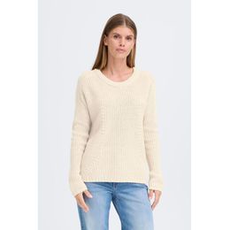 oxmo Strickpullover OXFKANNA in Beige | Gr.: S