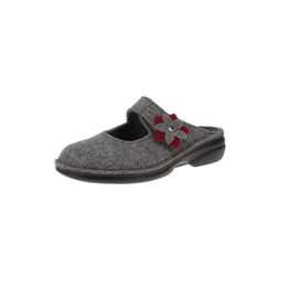 Finn Comfort Hausschuhe Arlberg in Grau | Gr.: 40