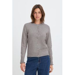 oxmo Strickjacke OXNera in Grau | Gr.: L