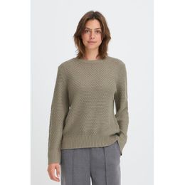 oxmo Strickpullover OXBMMNELLY JUMPER in Gr&uuml;n | Gr.: L