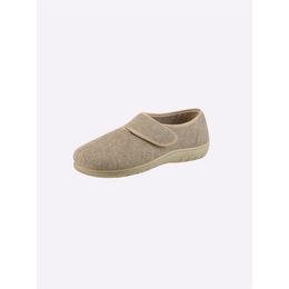 WITT Damen Hausschuh, beige, Größe 37