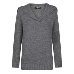 Jimmy Sanders Pullover Damen Gr&ouml;&szlig;e XL graumeliert