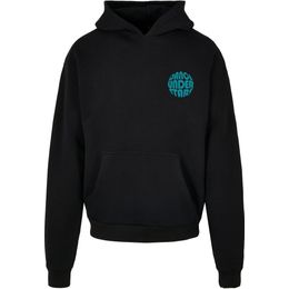 Merchcode Sweatshirt 'Dance Under Stars' Herren Gr&ouml;&szlig;e L enzian / petrol / pink / schwarz