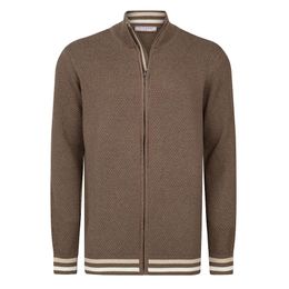 Felix Hardy Knit Cardigan male Brown size XL