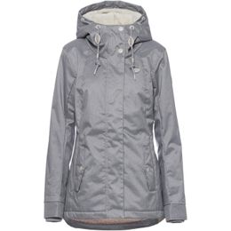Ragwear Monadde Kapuzenjacke Damen - grau - Gr. L - Polyester