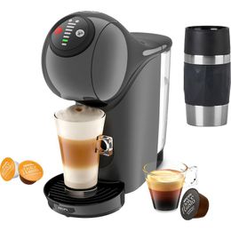Nescafé DOLCE GUSTO NESCAFÉ DOLCE GUSTO Kapselmaschine »KP243B Genio S, 15 Bar, ultra-kompakt, Hochdruck« Anthrazit
