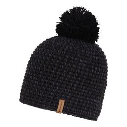 Ziener Skim&uuml;tze &raquo;INTERCONTINENTAL-Z unisex&laquo; black.ombre none none Warme, handgeh&auml;kelte Bommelm&uuml;tze