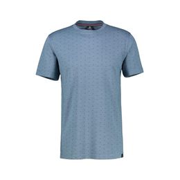 Lerros Piqu&eacute;-T-Shirt f&uuml;r Herren Gr&ouml;&szlig;e XXL blau