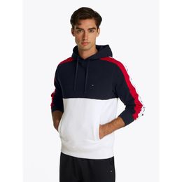 Tommy Hilfiger Hoodie »GLOBAL STRIPE BLOCK HOODIE« White M M Kapuzensweatshirt von Tommy Hilfiger Menswear