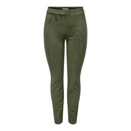 Only Jeggings »ONLANGALINE HW FAUX SUEDE LEGGING CC PNT« in Wildleder Optik Beetle XL (42) - Länge 32 Länge 32 XL (42) Bequeme Leggings von Only