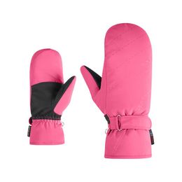Ziener Fäustlinge »KEVI-Z PR MITTEN glove« pop pink 7 7 warmer Skihandschuh durch Ziener THERMOSHIELD