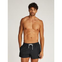 Calvin Klein Swimwear Badeshorts »SHORT DRAWSTRING« mit Logo Black XXL (56) - N-Gr N-Gr XXL (56) Badeshorts von CALVIN KLEIN