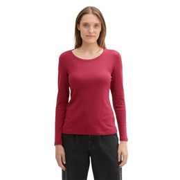 Tom Tailor T-Shirt Deep Red XXL (44) XXL (44) T-Shirt von Tom Tailor