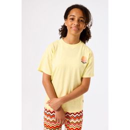 Garcia T-Shirt mit Front- und Backprint for GIRLS soft lemon 164 (170) 164 (170) T-Shirt von Garcia for Girls