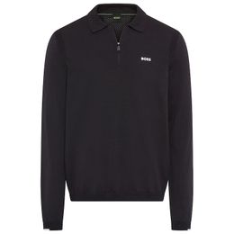 BOSS Green Strickpullover »KN Ever-X PL« mit Reißverschluss, regular fit, toniges Logo Dark Blue402 3XL 3XL Pullover mit Reißverschluss on Boss...