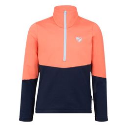 Ziener Sweatshirt &raquo;JARPS-Z midlayer junior&laquo; vibrant peach 104 104 weiches und schnelltrocknendes Stretchmaterial