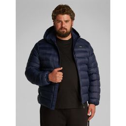 Calvin Klein Big&Tall CALVIN KLEIN BIG&TALL Steppjacke »BT_QUILTED LW HOODED JACKET« mit Kapuze in Großen Größen mit Logoprint Night Sky 5XL 5XL Jacke von Calvin Klein...