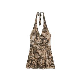 Bershka Summer Dress female Beige size L
