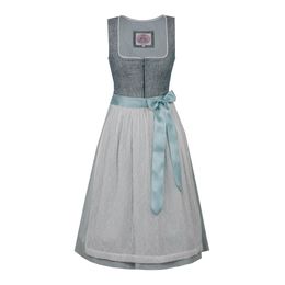 Marjo Dirndl &#039;Penzberg&#039; Damen Gr&ouml;&szlig;e 44 mint / hellgr&uuml;n / wei&szlig;